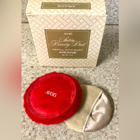 Avon | Makeup | Vintage Avon Satin Beauty Puff Ariane Preowned | Poshmark